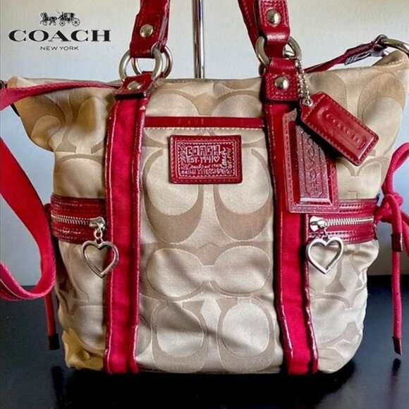 Coach Poppy | Bags | Coach Large Poppy Signature Bag | Poshmark